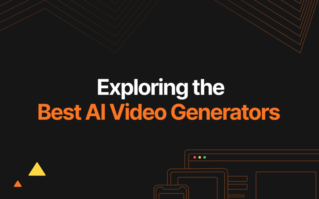 Best AI Video Generators 2024: Content Creation | JIN
